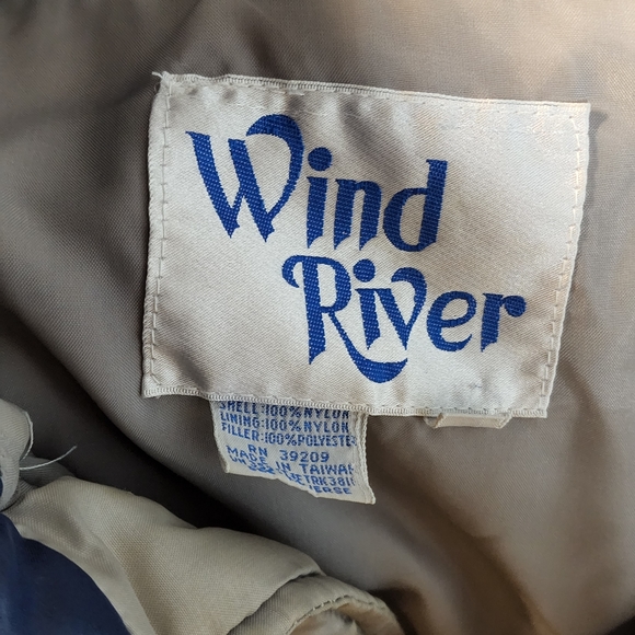 Wind River | Jackets & Coats | Wind River Vintage Nylon Puffer Vest ...
